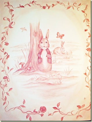 A Toile Bunny - Just Paint It Blog